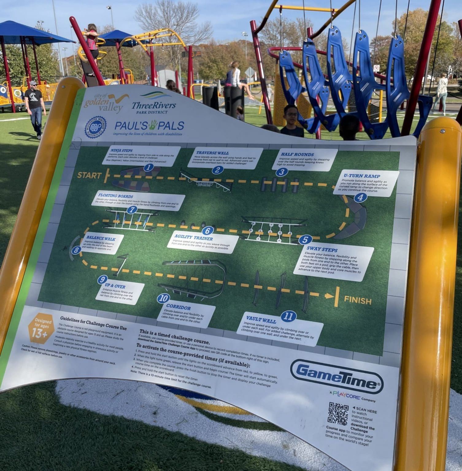 Go, See, Explore: Schaper Park | A Ninja-Style Challenge Course!